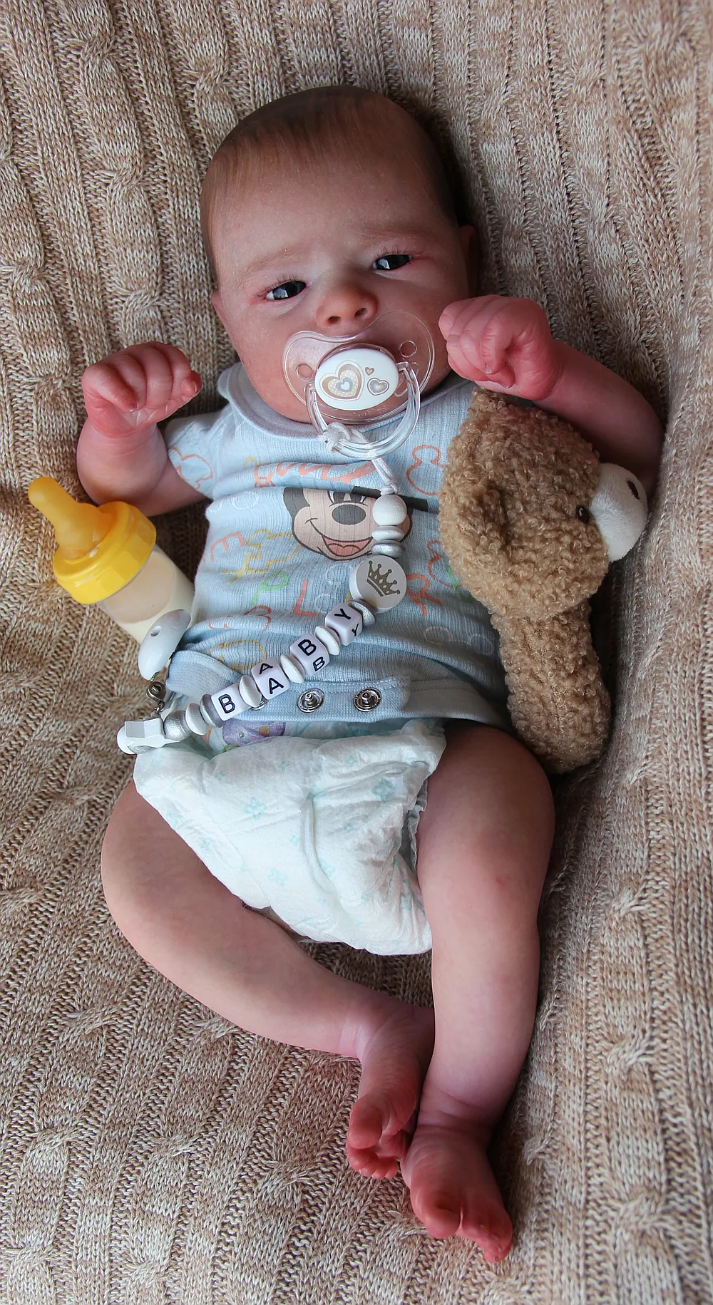 Ruby Awake Reborn Baby Doll by Vessela Karloukovska | Snow Angels Nursery