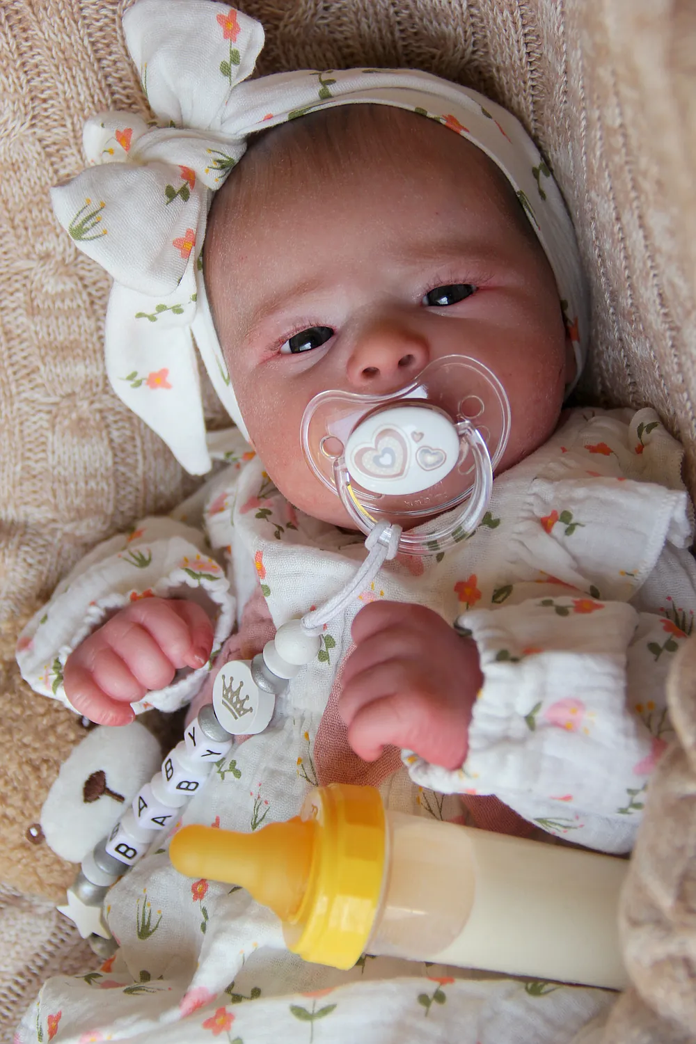 Ruby Awake Reborn Baby Doll by Vessela Karloukovska | Snow Angels Nursery