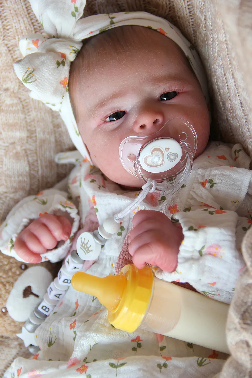 Ruby Awake Reborn Baby Doll by Vessela Karloukovska | Snow Angels Nursery