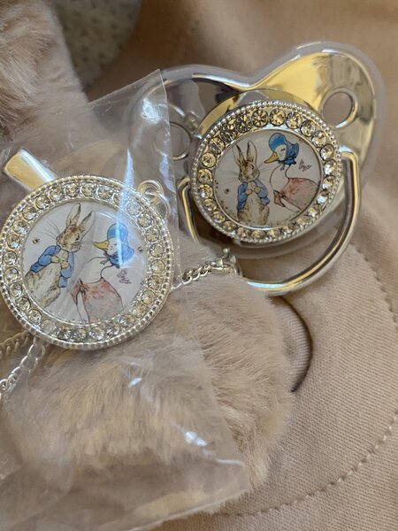 Peter rabbit pacifier by Nicole Cooper from Healing Hearts Nursery on ...