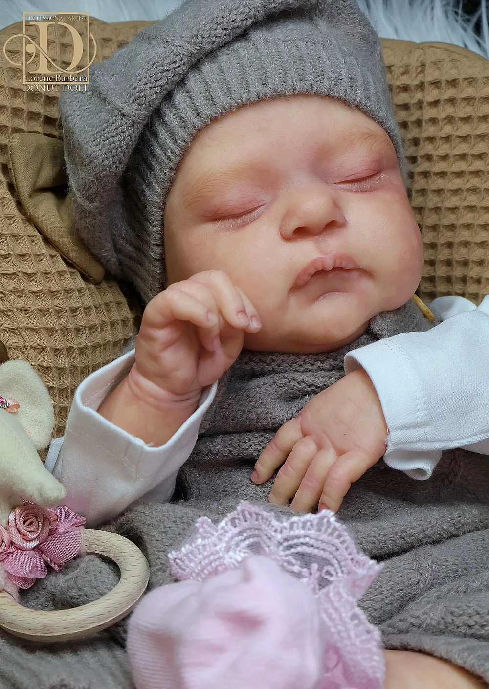 Cassie Ann Love reborn doll by Barbara Lorenc | DONUT DOLL