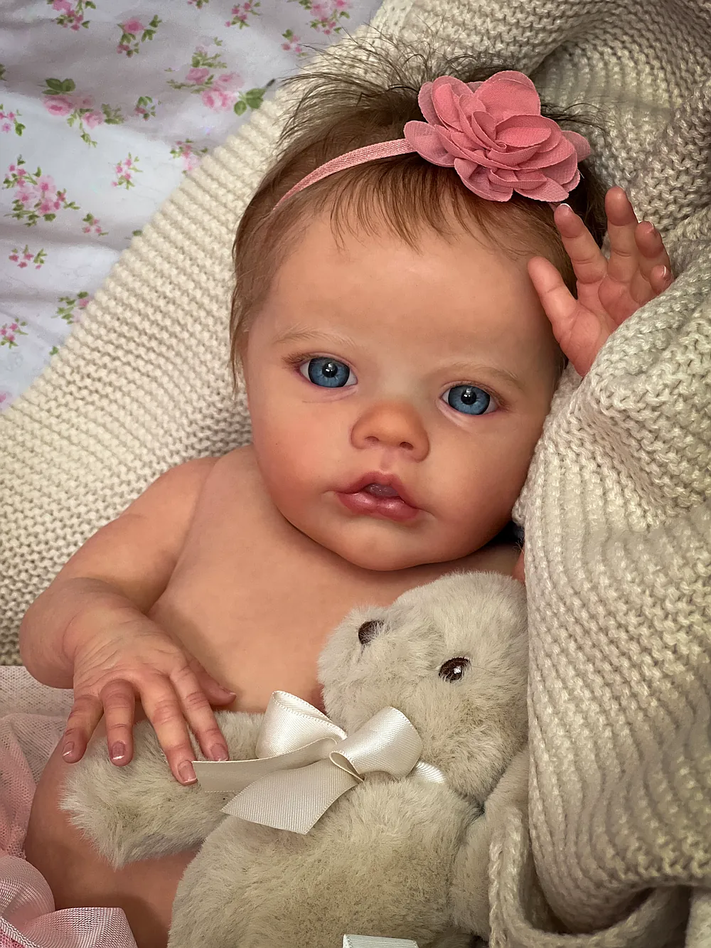Primrose Awake reborn doll by Annlee Spencer | Beloved Blessings