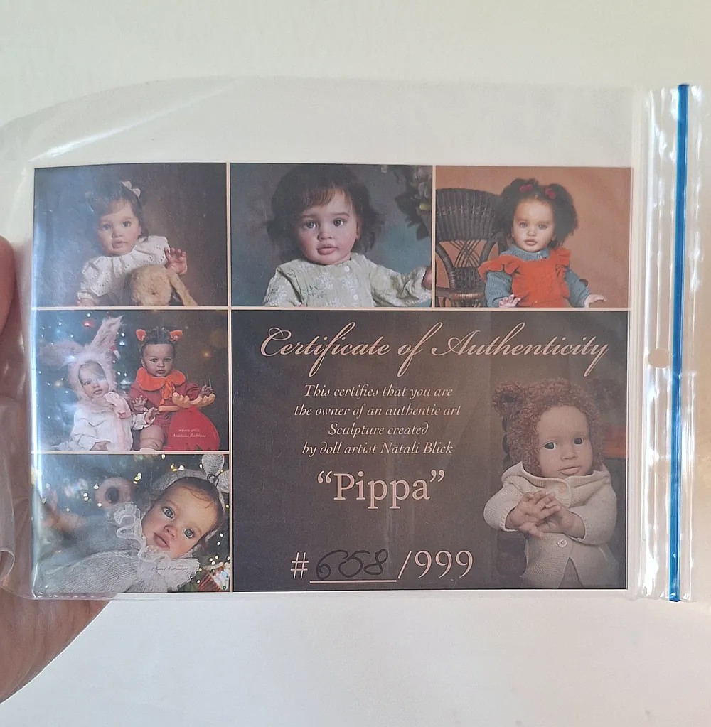 Pippa head only by Keara Reese from Oak and Pine Nursery on Reborns