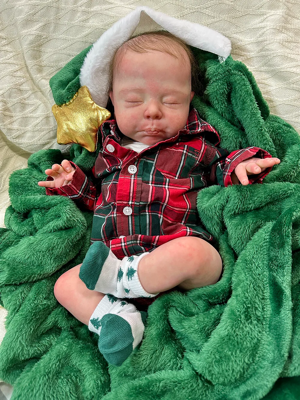 Christopher reborn doll by Erin King | Cutie Pie Designs