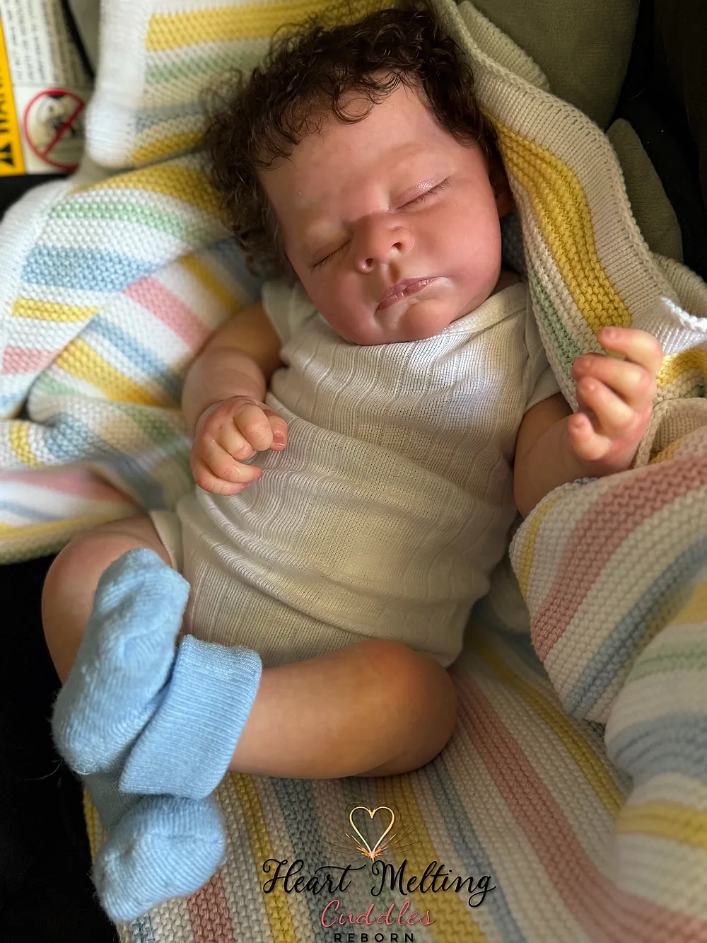 Theo Reborn Baby Doll by Jenny Galicia | Heart Melting Cuddles Reborn