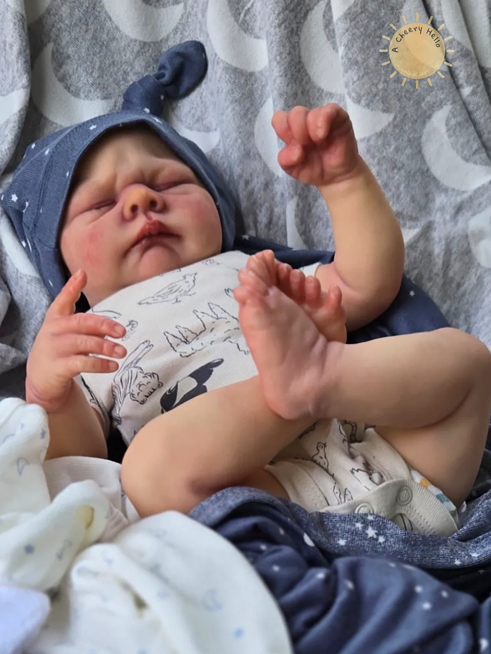 Cori reborn doll by Sarah Sheets | A Cheery Hello!