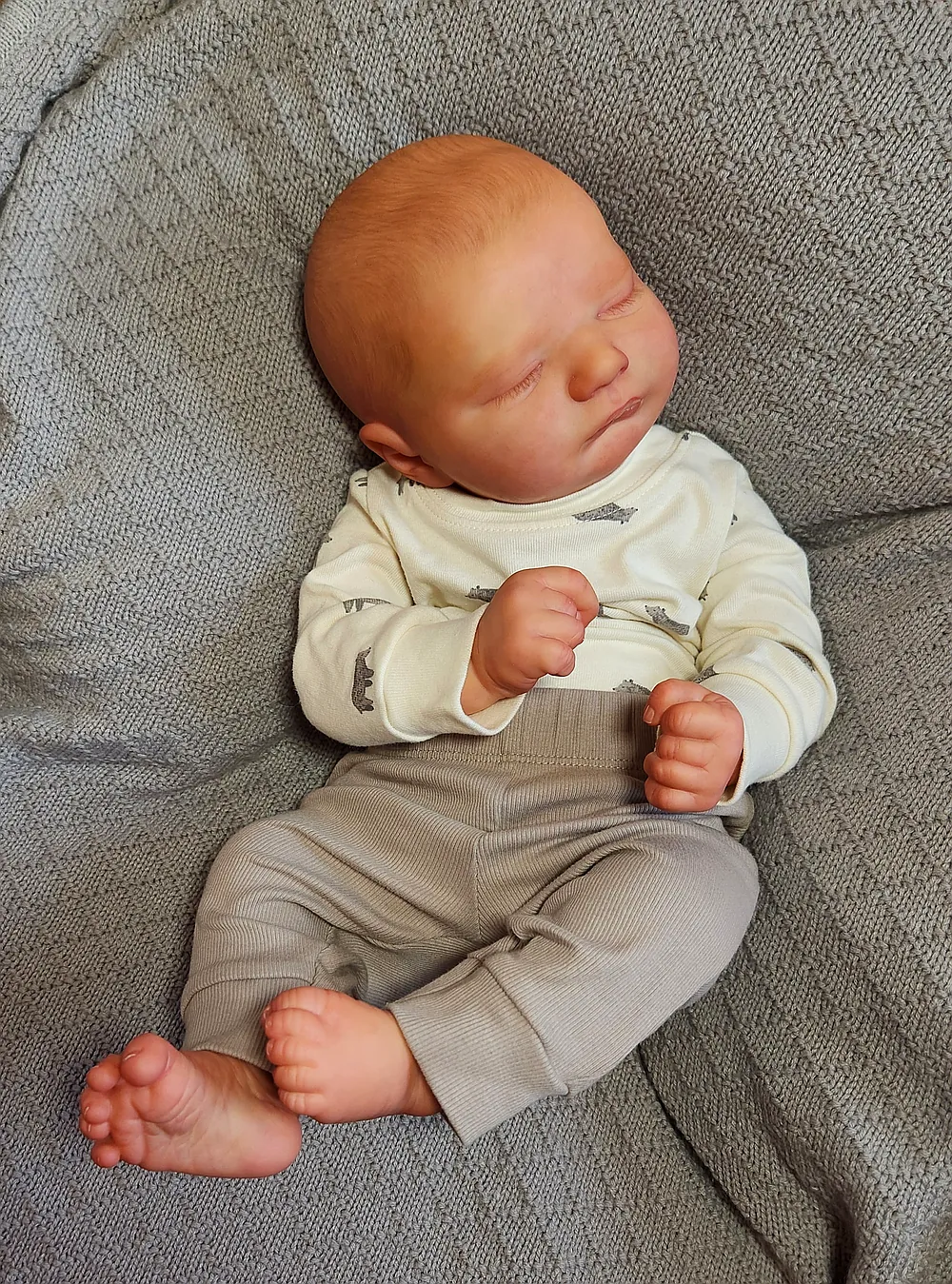 Ethan Reborn Baby Doll by Audrey Smith | Little Apple Stork