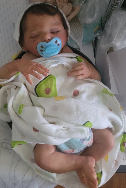 Teddy reborn doll by Alicia Selby | Dolls and Trucks