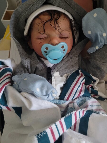 Teddy reborn doll by Alicia Selby | Dolls and Trucks