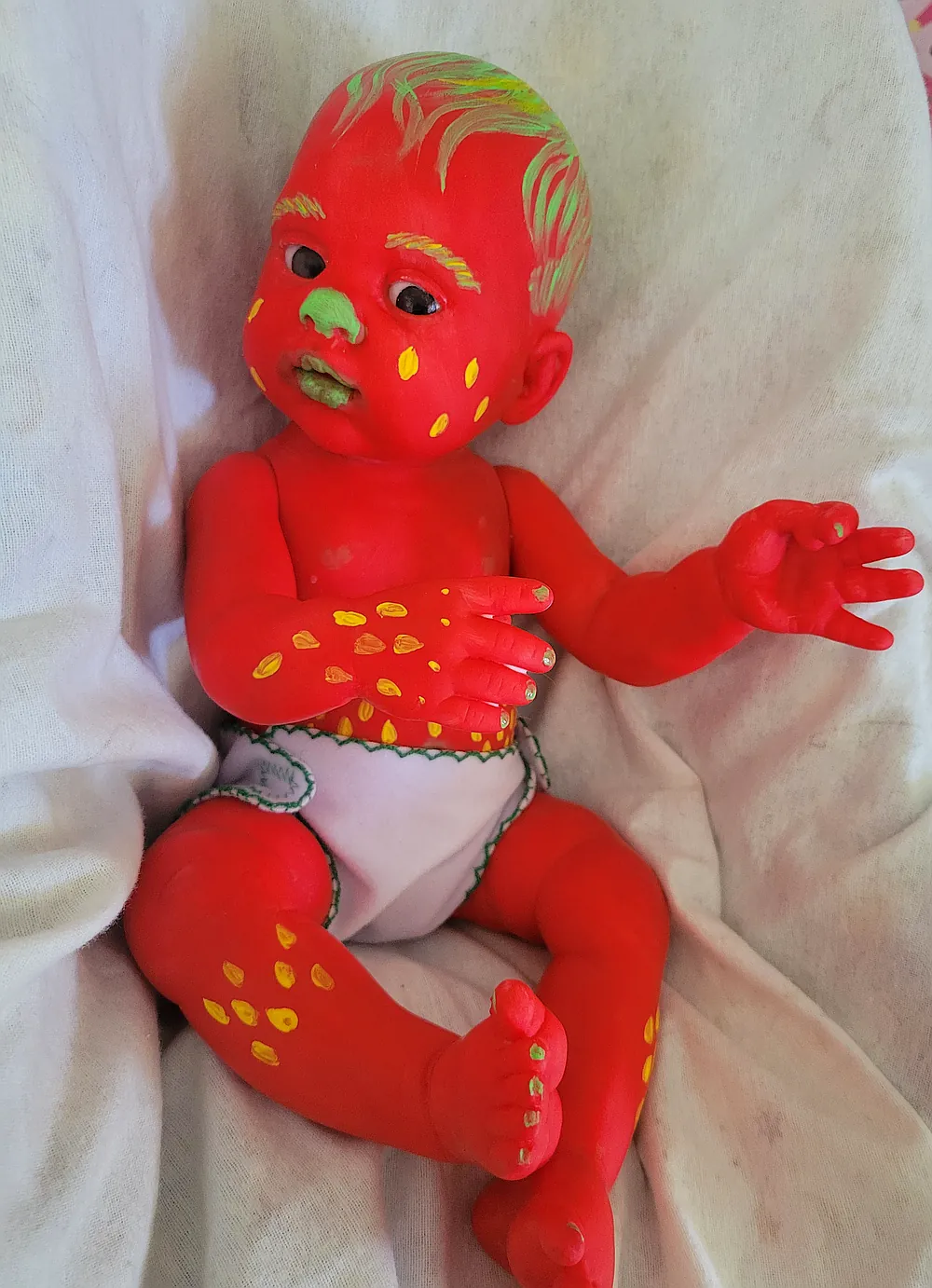Blinkin boo boo fantasy reborn doll by Ashlee Maahs | AshleesLittlePumpkins