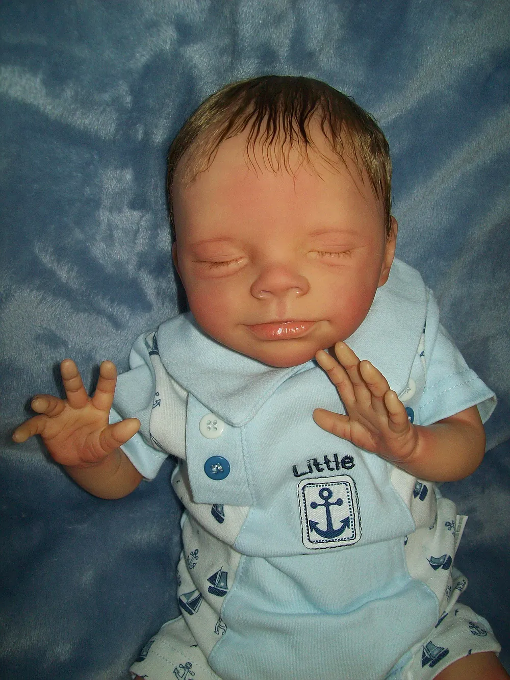 Leano reborn doll by Theresa Teagarden | Tiny Tots Of Tgarden