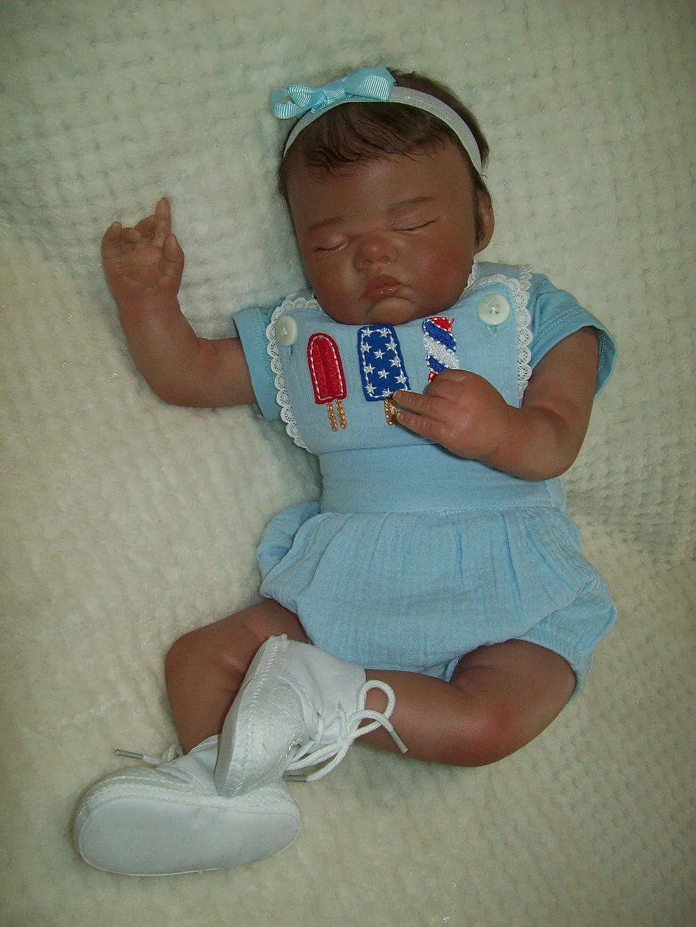 Rylee reborn doll by Theresa Teagarden | Tiny Tots Of Tgarden