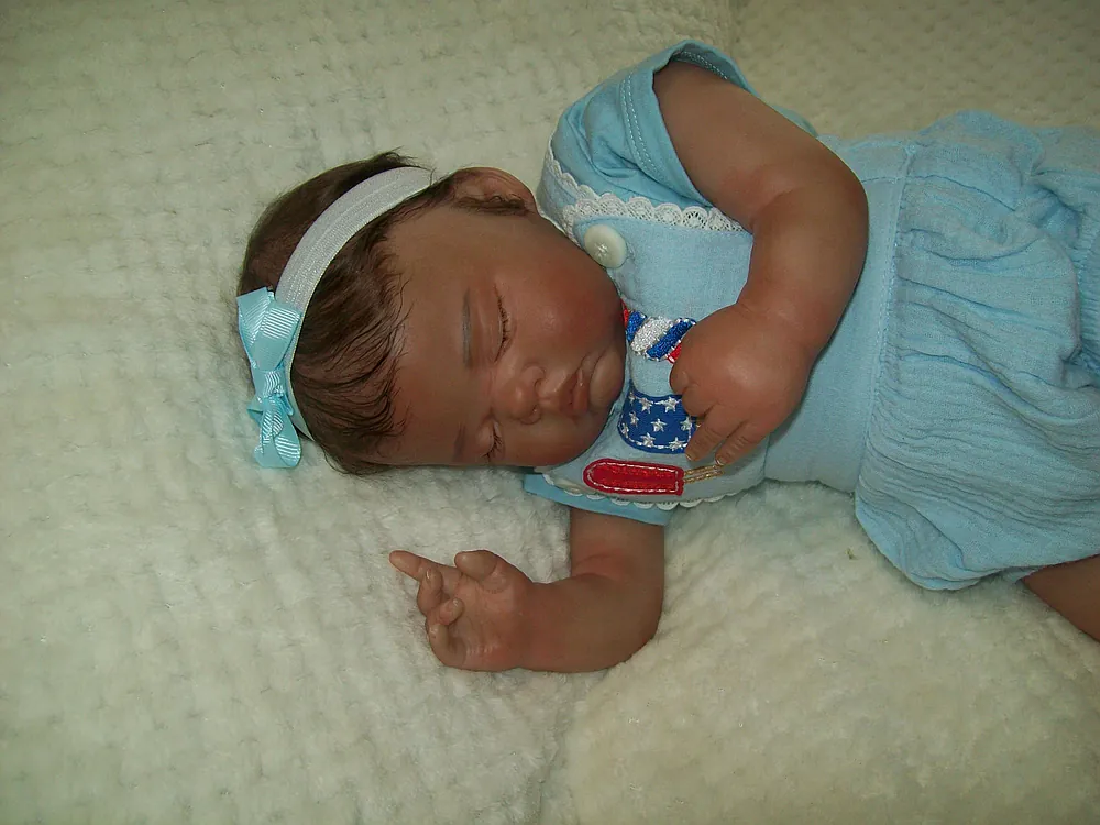 Rylee reborn doll by Theresa Teagarden | Tiny Tots Of Tgarden