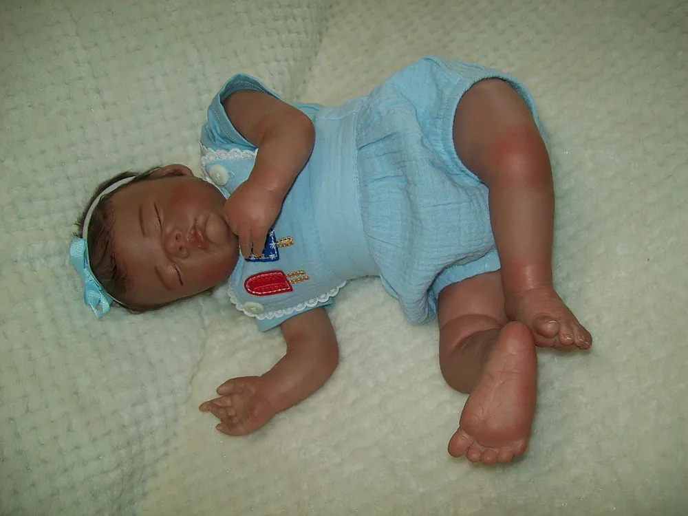 Rylee reborn doll by Theresa Teagarden | Tiny Tots Of Tgarden