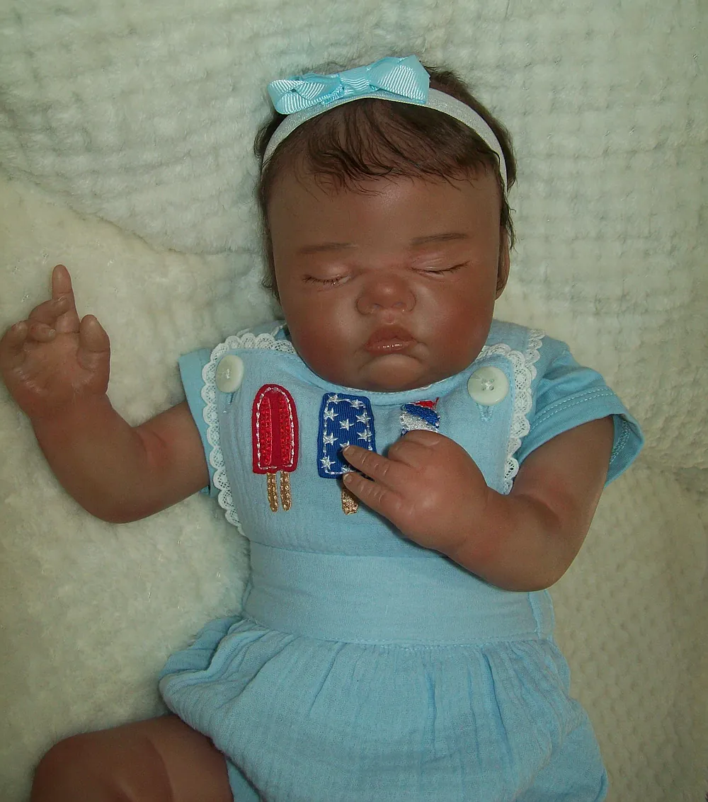 Rylee reborn doll by Theresa Teagarden | Tiny Tots Of Tgarden
