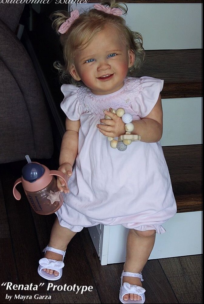 Renata prototype reborn doll by Angie Morris | Bluebonnet Babies Reborn ...