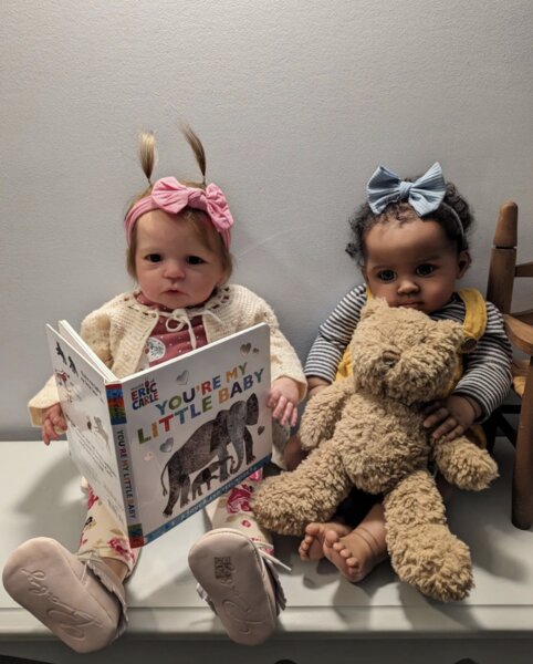 Sandie Sculpt pre-owned reborn doll for sale by Andrea Wilson Andi ...