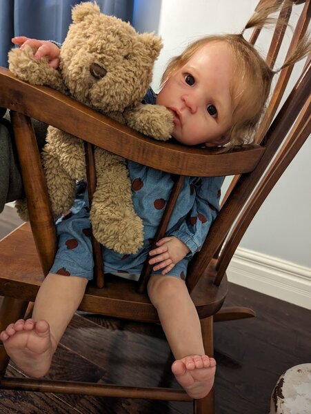 Sandie by Andrea Wilson Andi Pandi Reborns from Little bebe nursery on Reborns