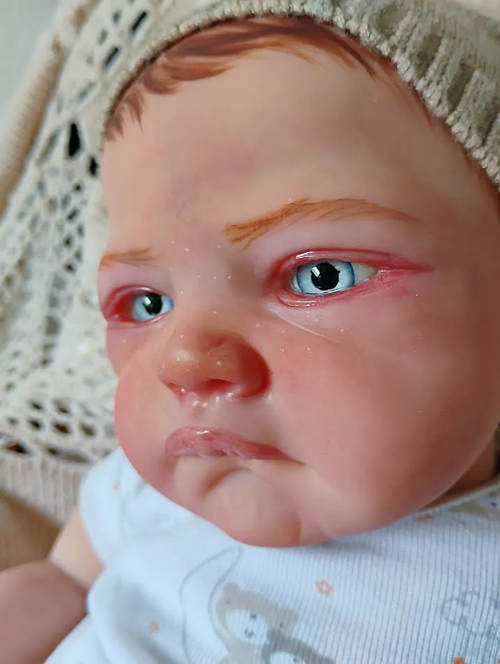 August Awake reborn doll by Amanda Schwarzman | Wawa's Angels Nursery