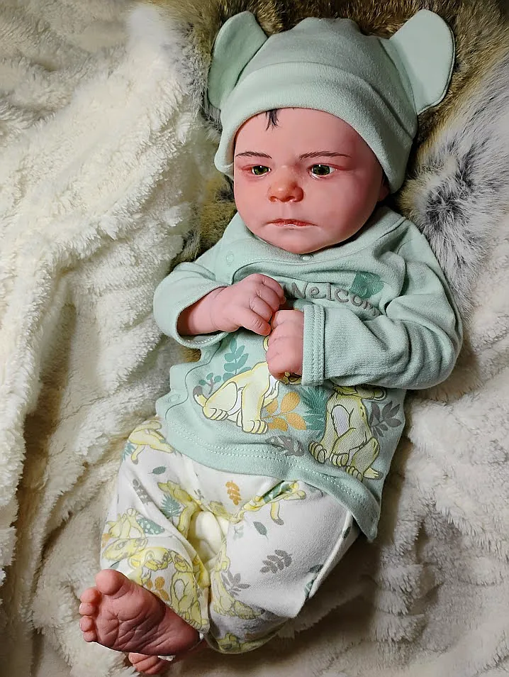 Ruby boo boo reborn doll by Amanda Schwarzman | Wawa's Angels Nursery
