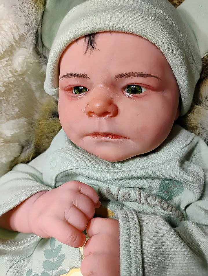 Ruby boo boo reborn doll by Amanda Schwarzman | Wawa's Angels Nursery