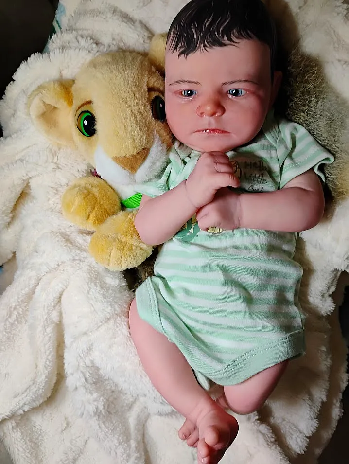 Ruby Reborn Baby Doll by Amanda Schwarzman | Wawa's Angels Nursery