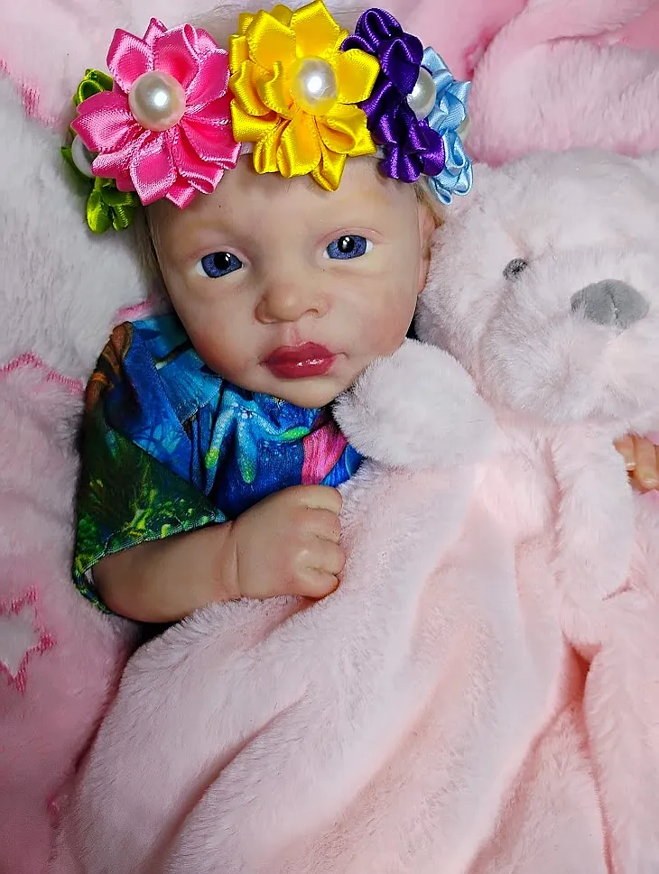 Leighton Rose pre-owned reborn doll by | Wawa's Angels Nursery