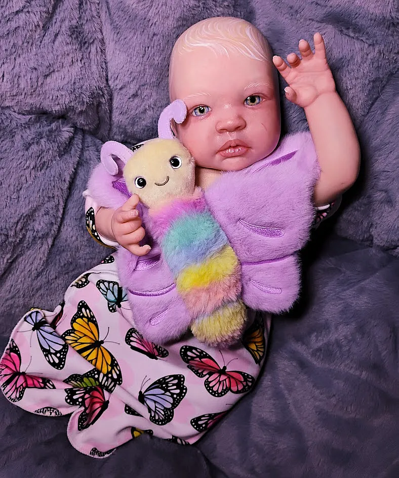 Shyann reborn doll by Amanda Schwarzman | Wawa's Angels Nursery