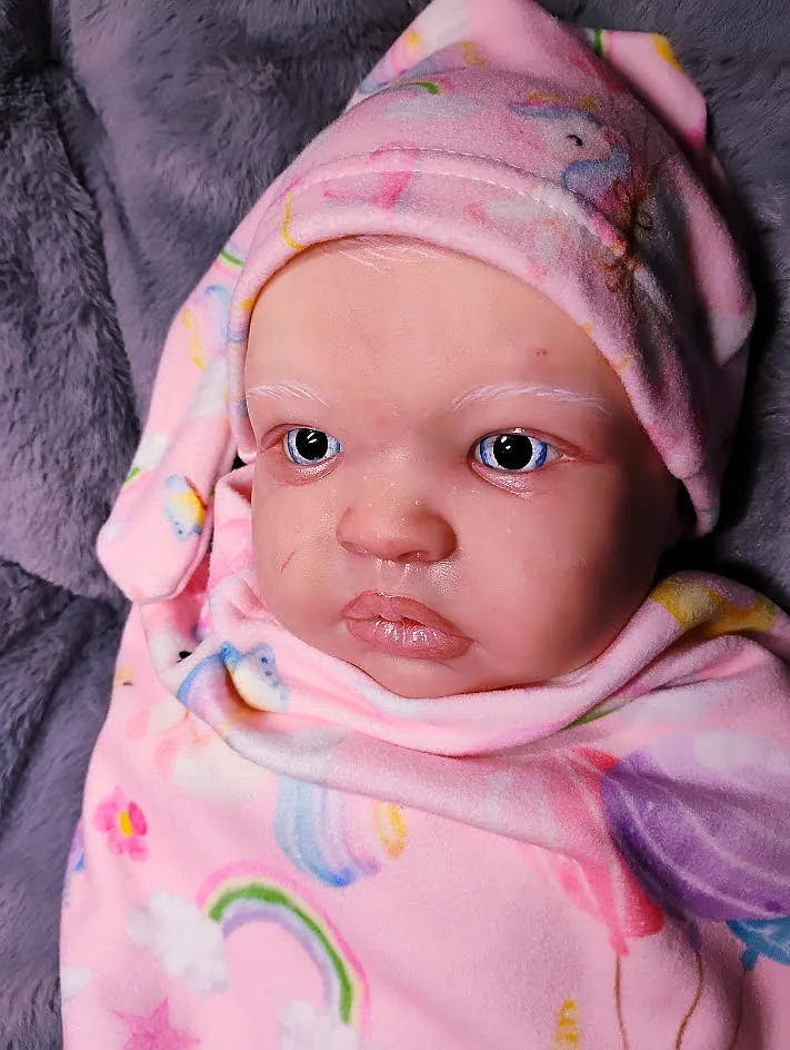 Shyann reborn doll by Amanda Schwarzman | Wawa's Angels Nursery