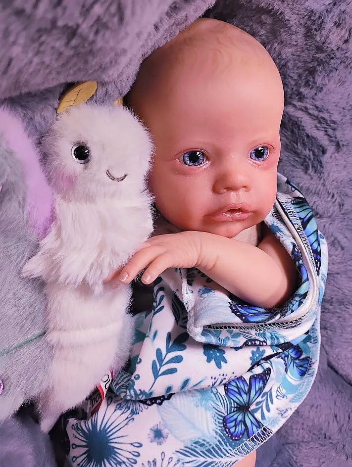Primrose Awake reborn doll by Amanda Schwarzman | Wawa's Angels Nursery