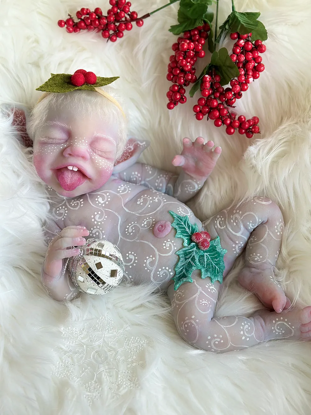 Holly prototype elf/fairy reborn doll for sale by Ioulia Saulsberry ...