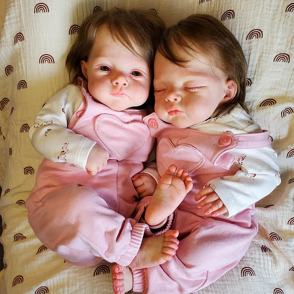 Lily and Irys by Trina Botner from Day Dreams Nursery on Reborns