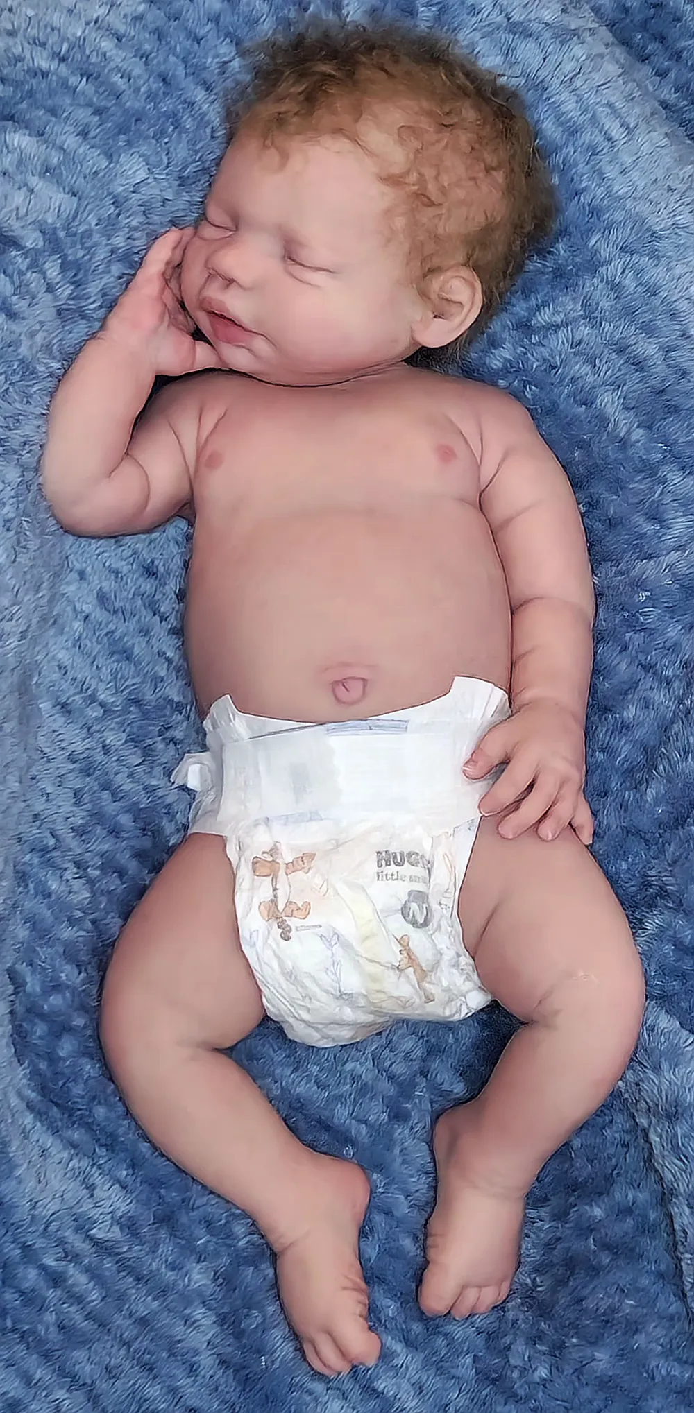 Billie silicone reborn doll by Valorie Anderson | Apple of My Eye Reborns