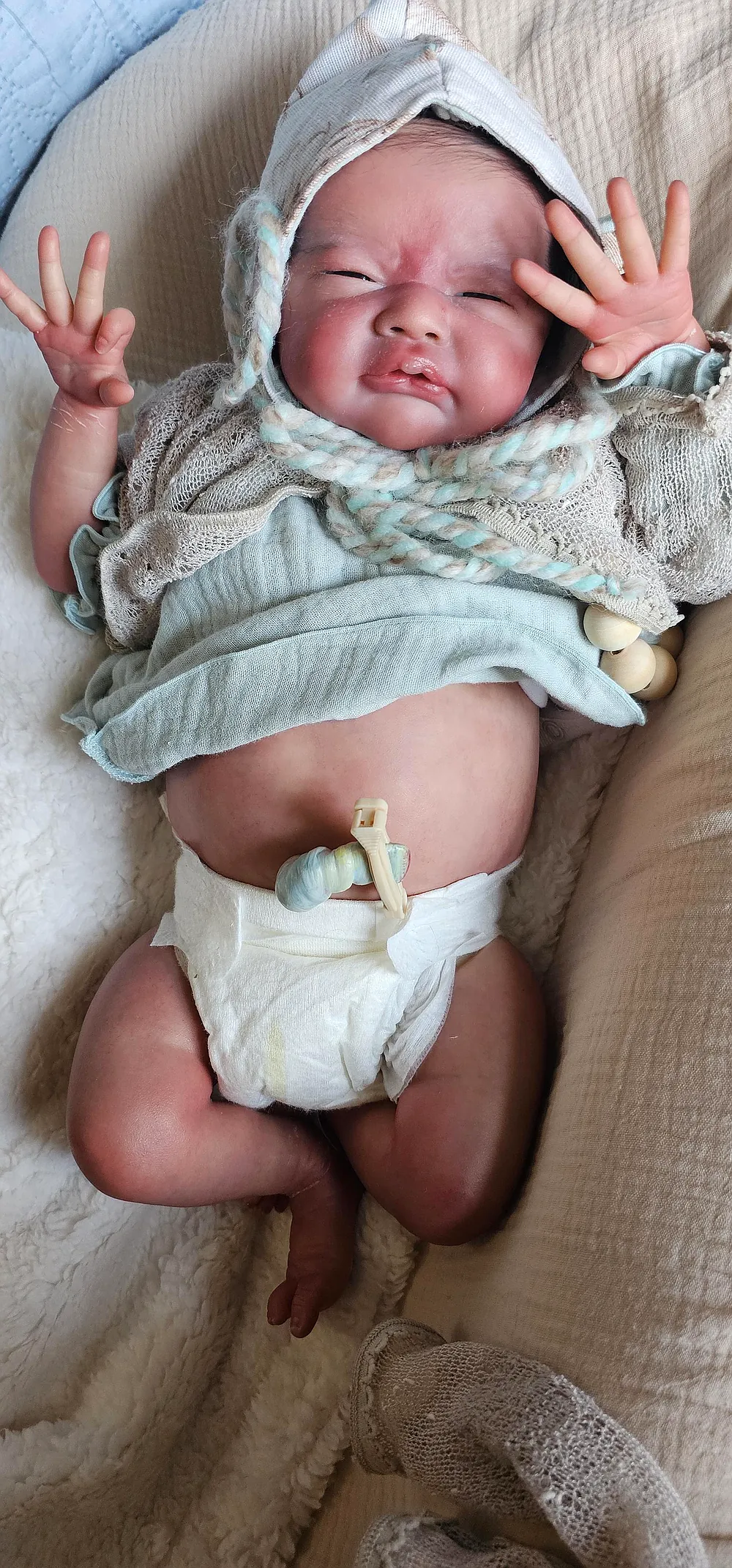 Gracie Mae by Janie Scott from Tiny Hearts Reborn Nursery on Reborns