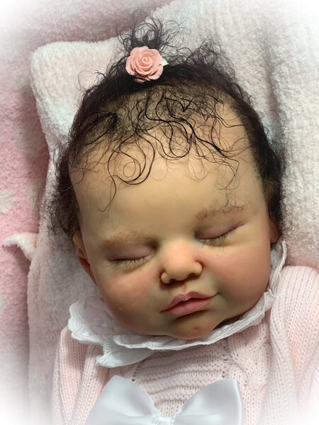 Julie Silicone Reborn Baby Doll by Cynthia Wilson | Heavenly Sweet Reborns