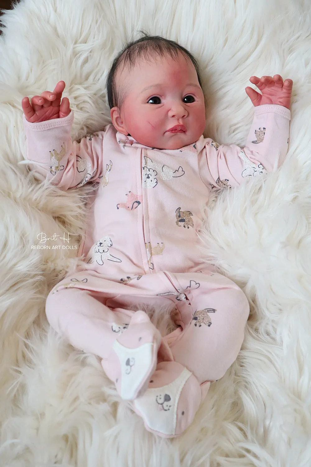 Kimberly boo boo reborn doll by Britney Holsinger | Brit H Art Dolls