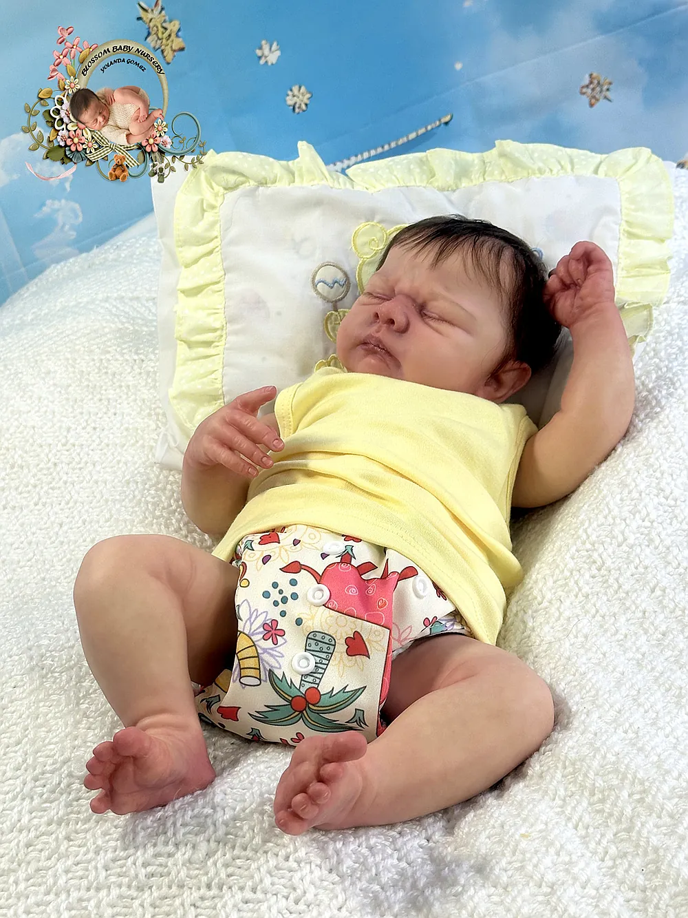 Kori reborn doll by Yolanda Gomez | Blossom Baby Nursery