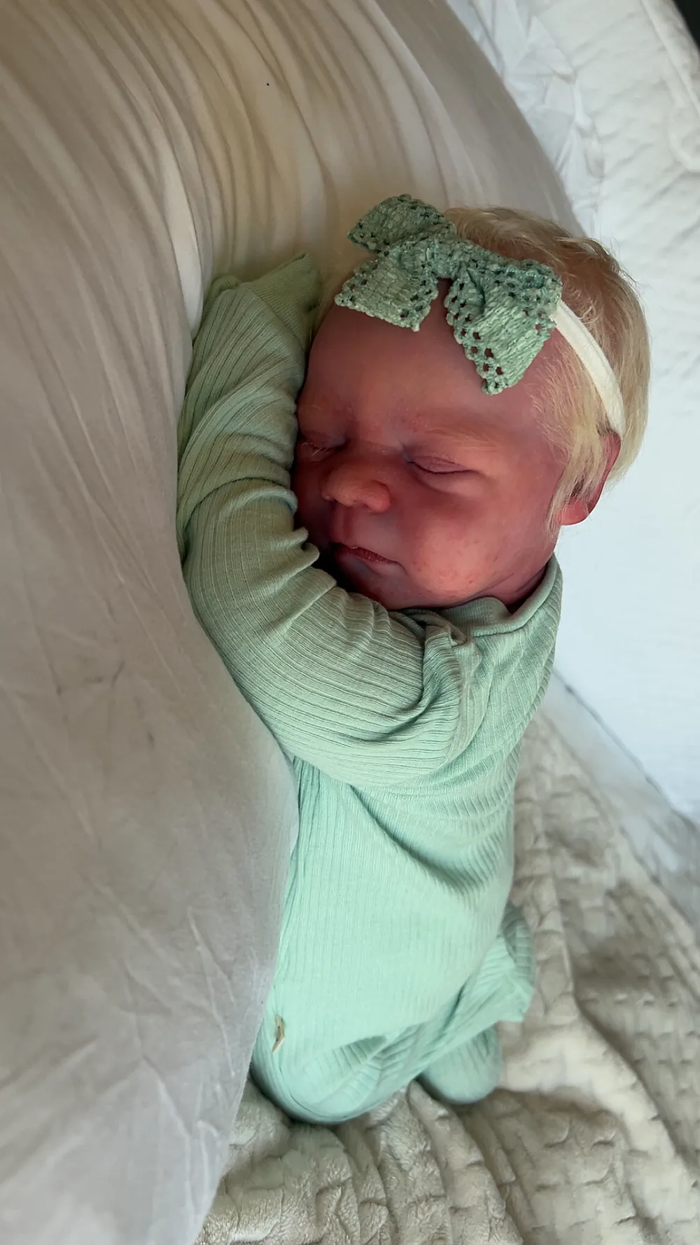Michael Cuddle Reborn Baby Doll by Paper City Dolls | Amanda Boneschans
