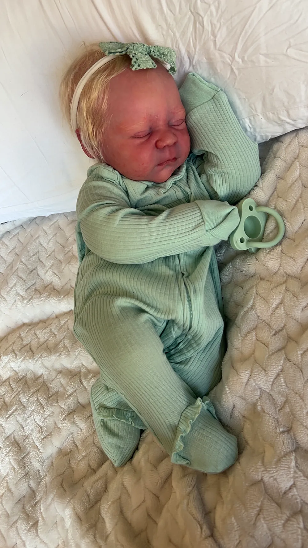 Michael Cuddle Reborn Baby Doll by Paper City Dolls | Amanda Boneschans
