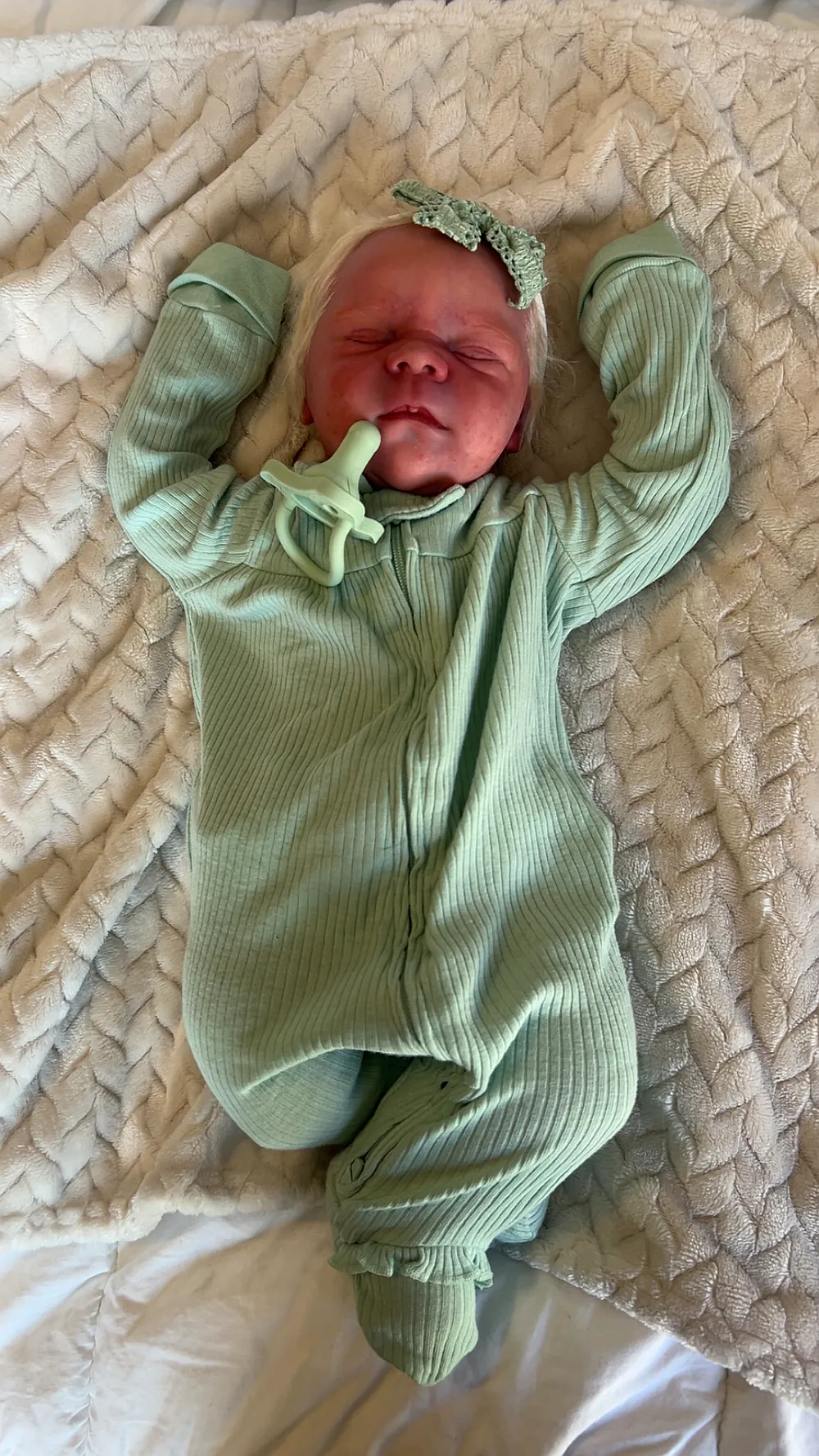 Michael Cuddle Reborn Baby Doll by Paper City Dolls | Amanda Boneschans