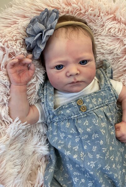 Ruby by Joanne Friedrich from Tiny Owl Nursery on Reborns