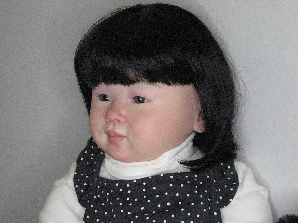 Chun Mei Pre-owned Reborn Baby Doll by Karen Potter (karen's Kreations ...