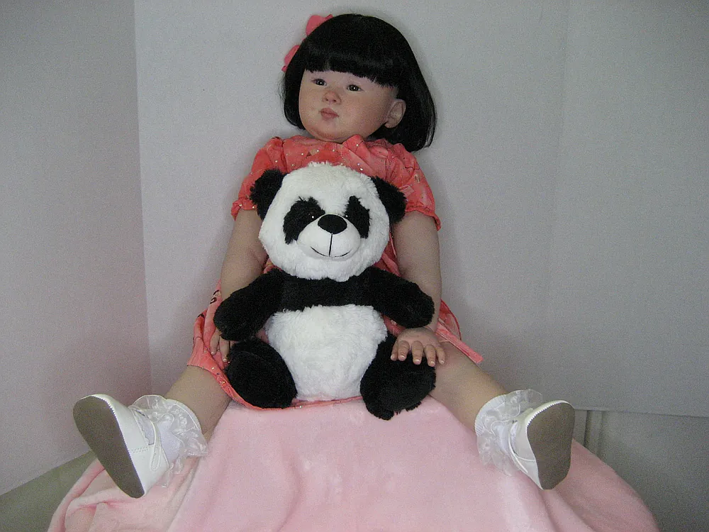 Chun Mei Pre-owned Reborn Baby Doll by Karen Potter (karen's Kreations ...