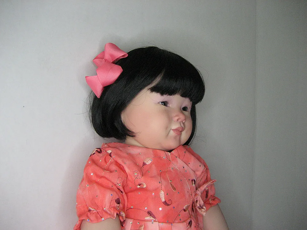 Chun Mei Pre-owned Reborn Baby Doll by Karen Potter (karen's Kreations ...