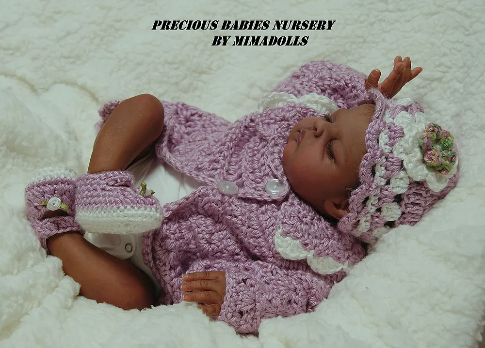 Adelaide reborn doll for sale by Ida Gonzalez | Precious Babies Nursery
