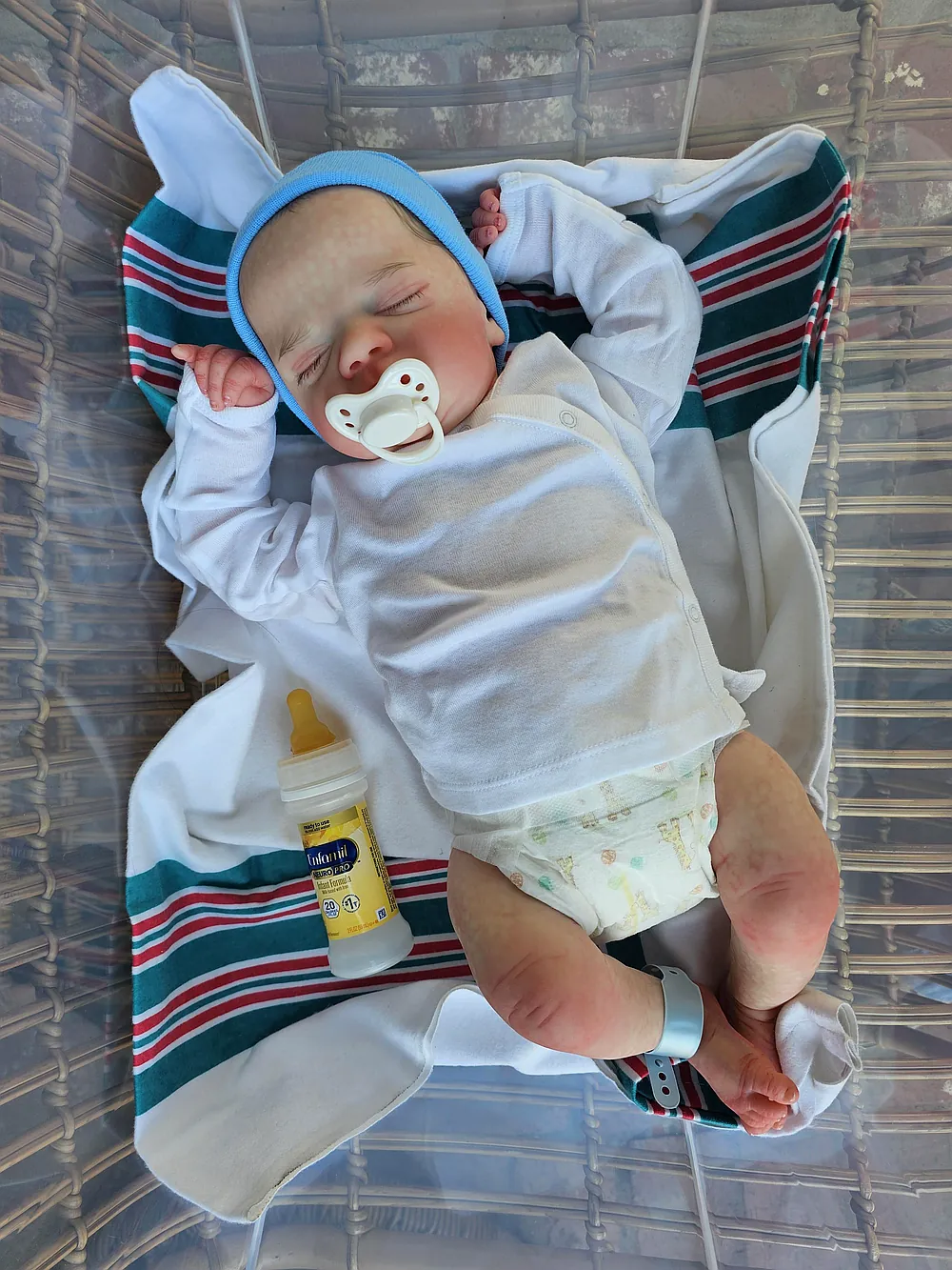 Trent pre-owned reborn doll by | Bee's Baby Nursery