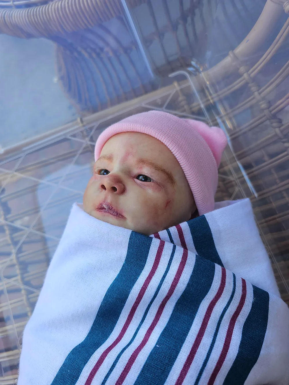 Ruby Awake Pre-owned Reborn Baby Doll by | Bee's Baby Nursery