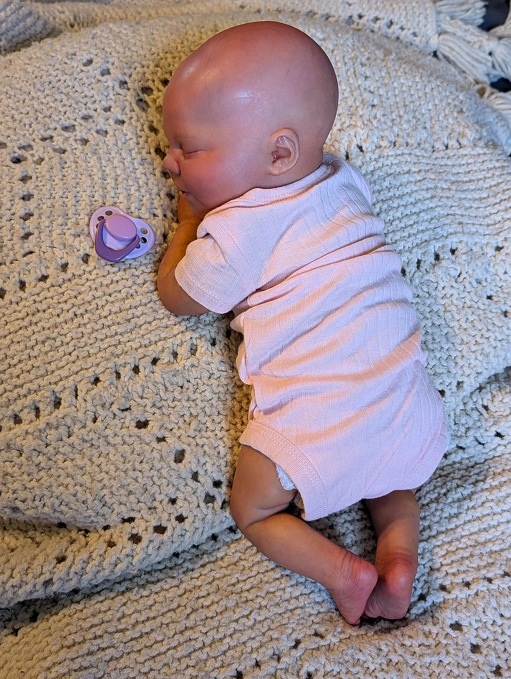 Ever Asleep reborn doll for sale by Nicole Whitman | Adirondack Angels