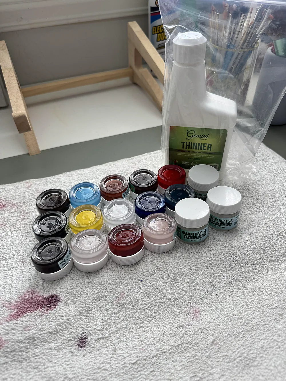 Gemini Heat Set Paints by Ally Edwards | Allyson Edwards