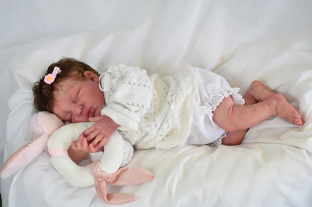 Angel silicone reborn doll by Montserrat Cuadra | Reborns Monse